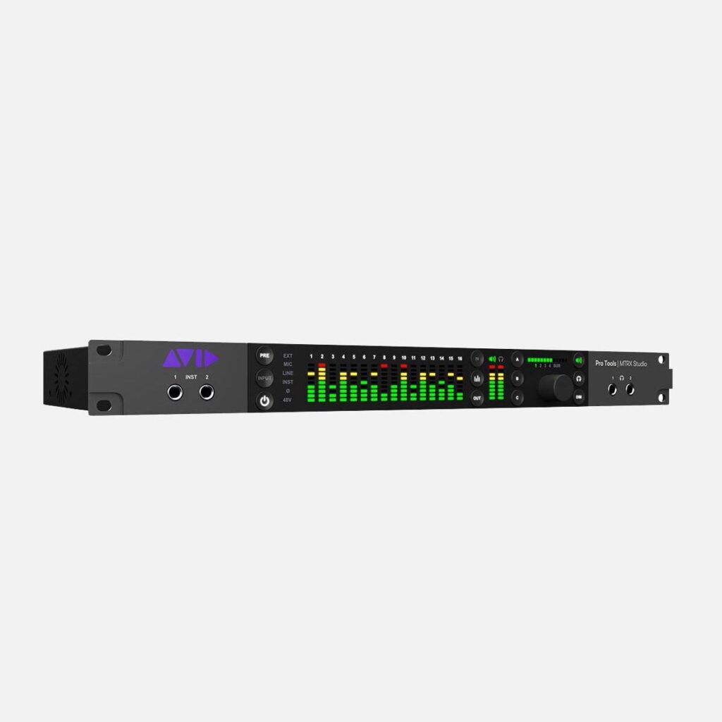 AVID Pro Tools MTRX Studio - Interfaz De Audio Para Sistemas HD Y HDX ...