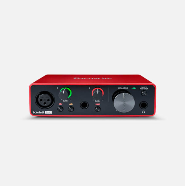 Focusrite Scarlett Solo 3era Gen - Interfaz De Audio (DESCONTINUADO ...