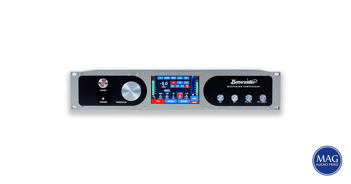 Bettermaker Mastering Compressor - Equipo Analógico Con Control Digital