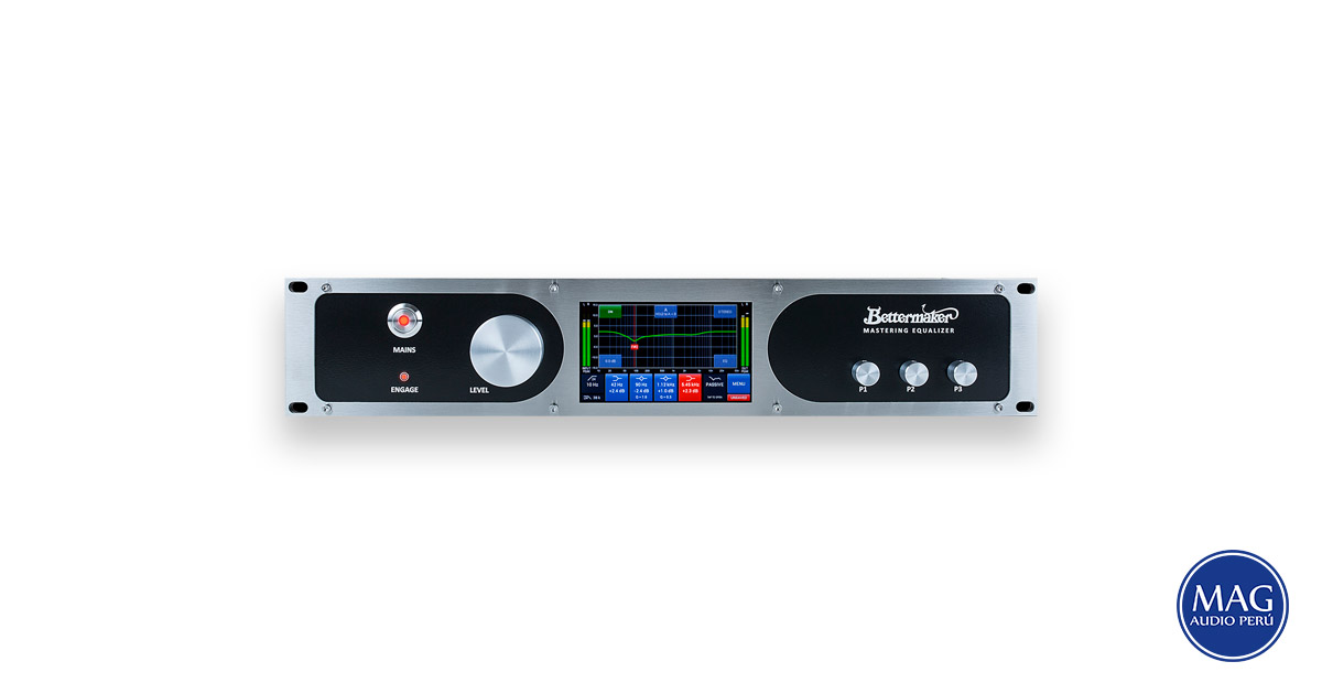 Bettermaker Mastering Equalizer - Con Control De Plugin | MAG Audio Perú