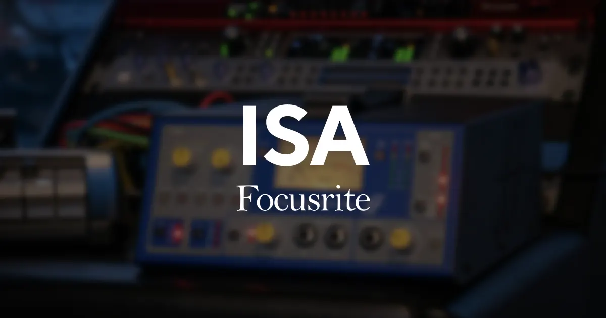 FOCUSRITE ISA | MAG Audio Perú