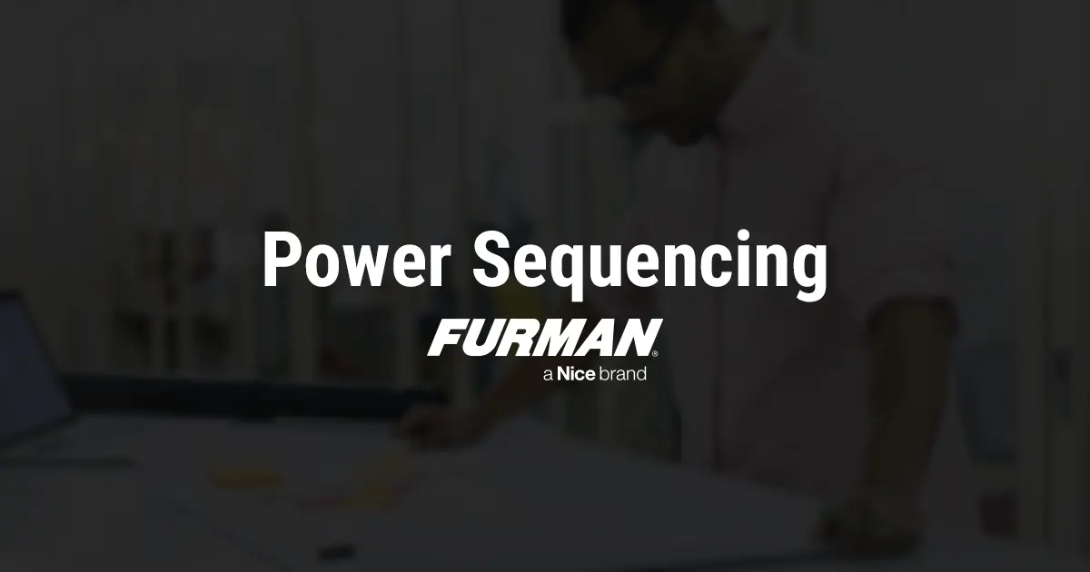 Furman Power Sequencing | MAG AUDIO PERU